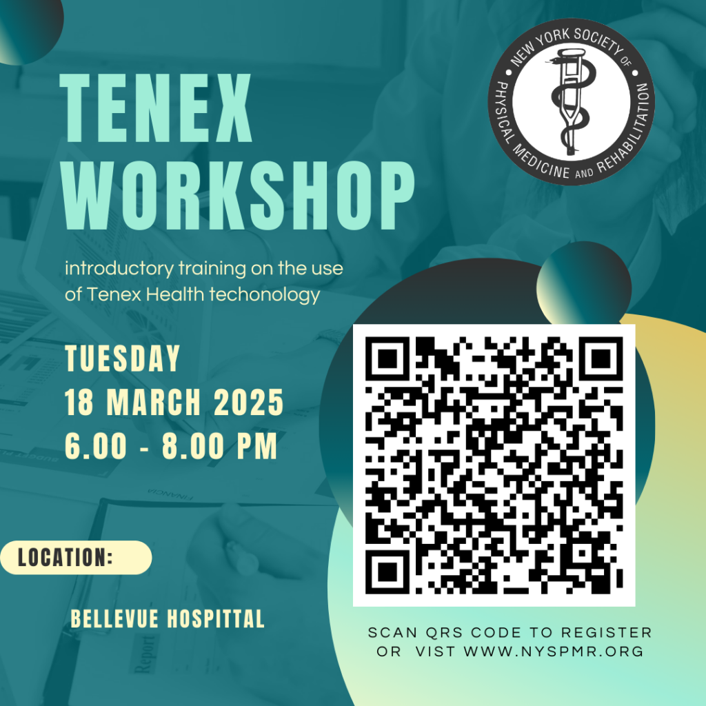 Tenex Workshop – The New York Society Of Physical Medicine & Rehabilitation